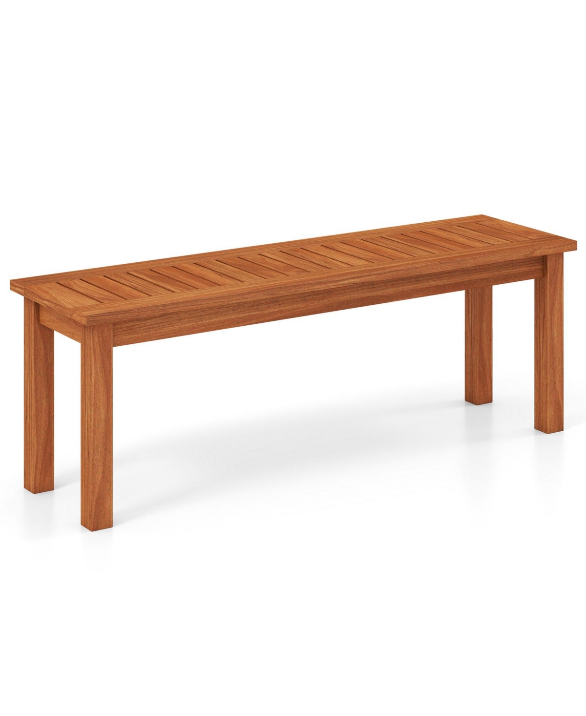 Click here for Slickblue 2-Person Outdoor Wood Bench with Backles... prices