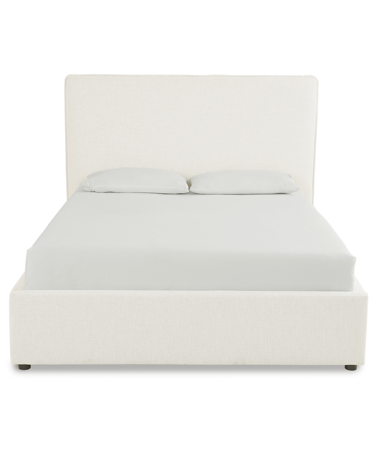 Click here for Marcel Upholstered King Storage Bed - White prices