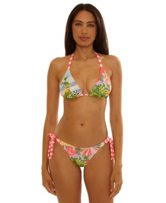 Click here for Becca Womens Beach Cheryl Reversible Triangle Top... prices