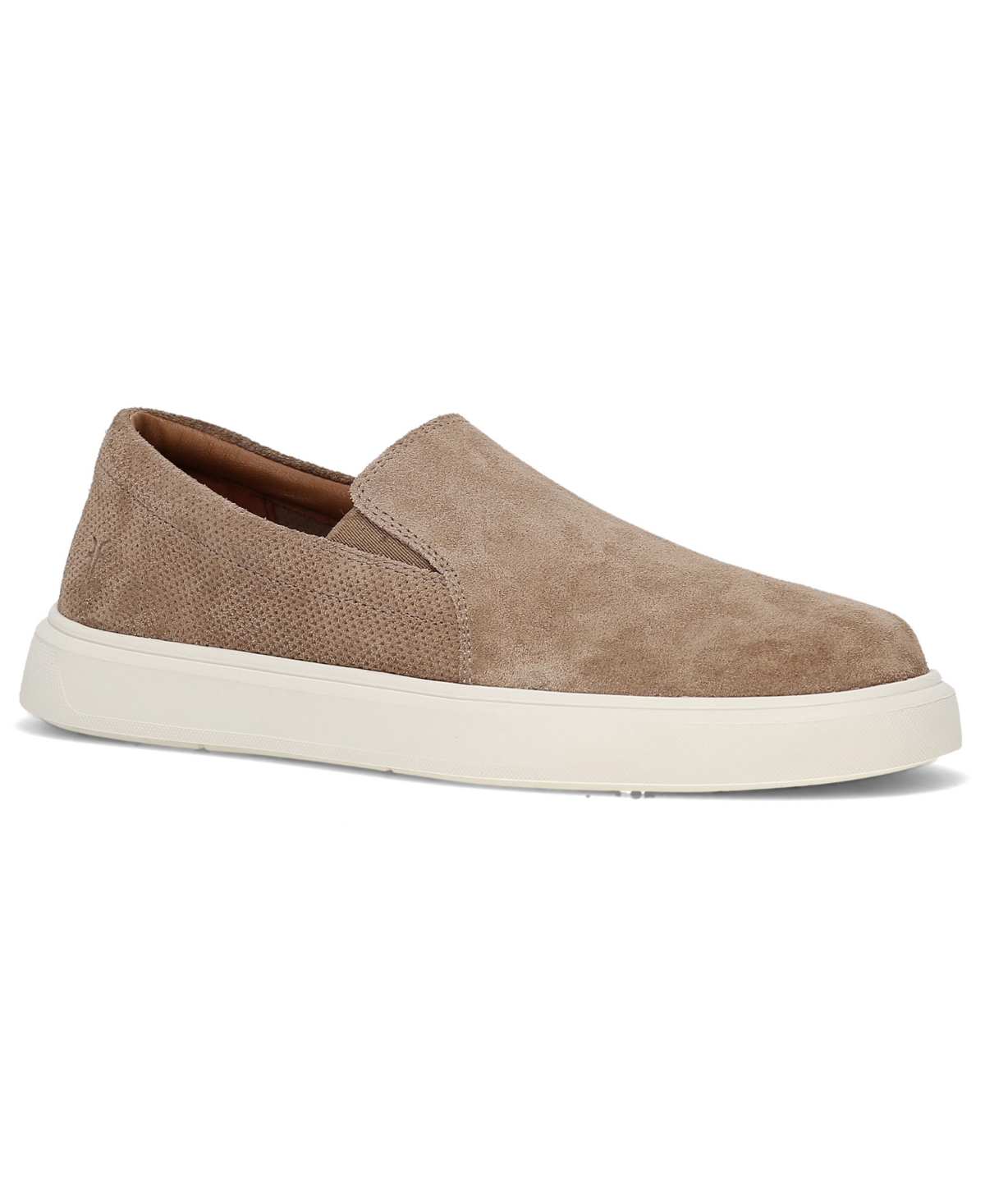 Click here for Frye Mens Beau Twin Gore Slip-On Sneakers - Taupe prices