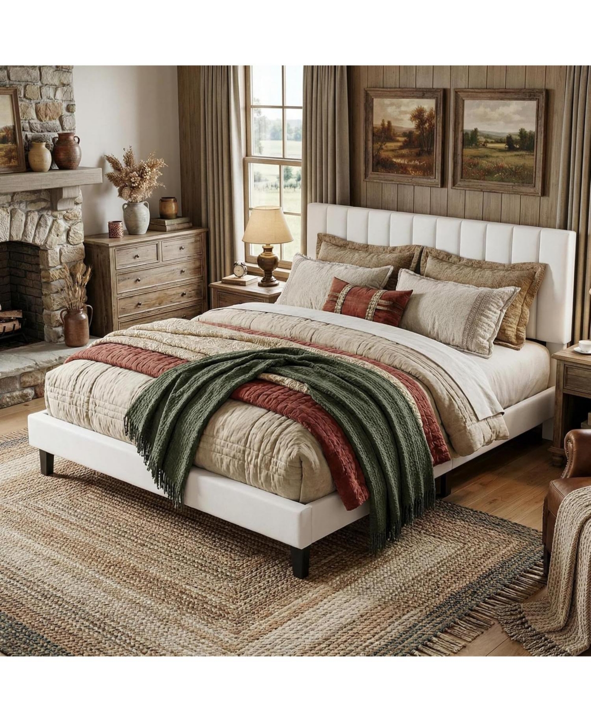 Click here for gaomon Bed Frame with Adjustable Height Vertical C... prices