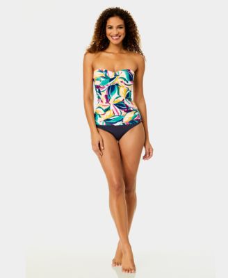 Click here for Anne Cole Womens Twist Front Bandeau Strapless Tan... prices