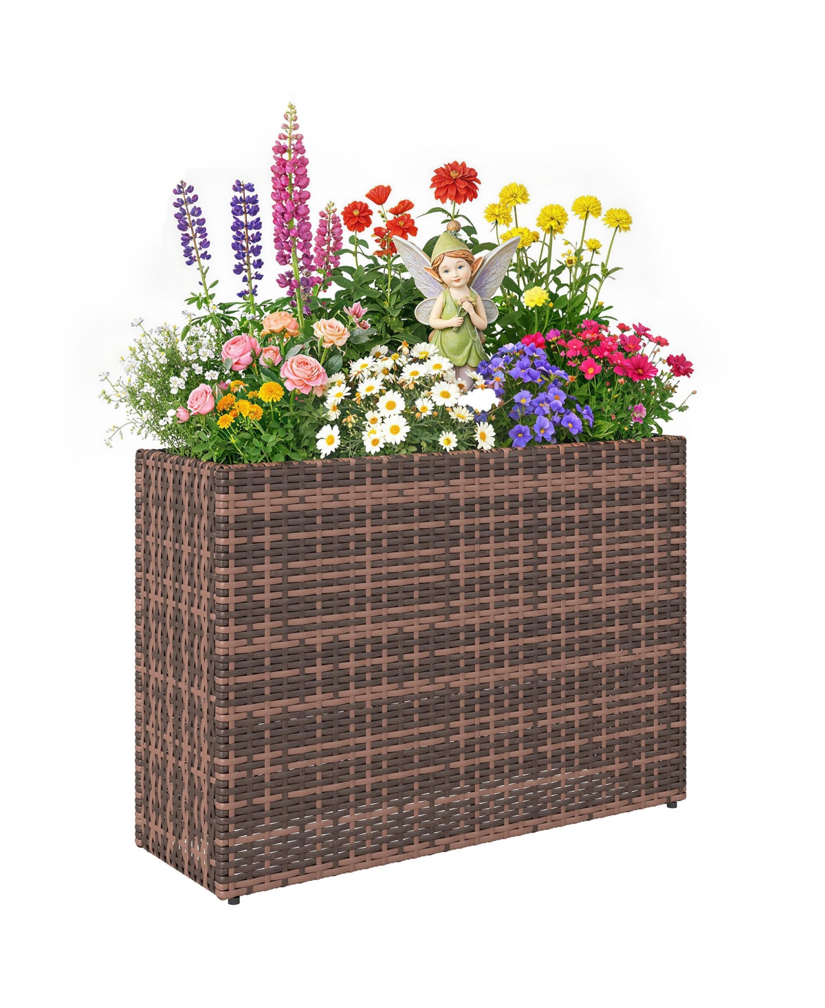 Click here for Outsunny Raised Garden Bed with Adjustable Foot Pa... prices