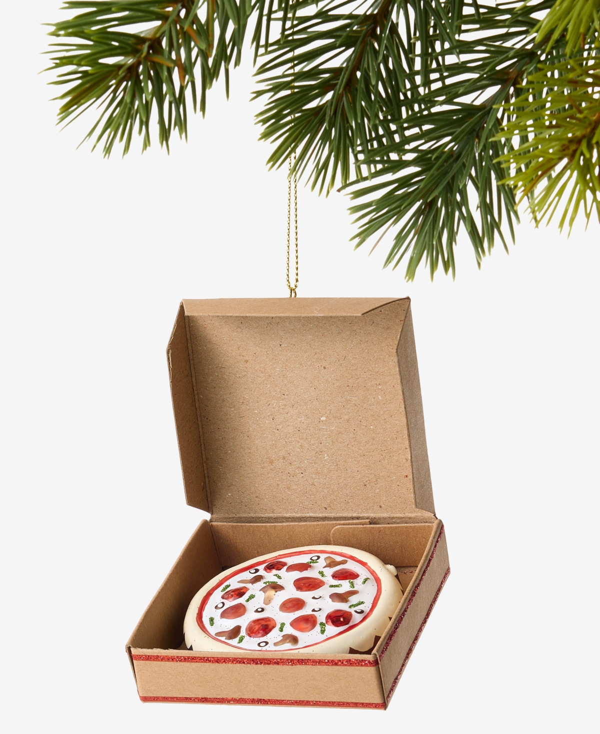 Click here for Holiday Lane Foodie & Spirits Pizza Box Ornament... prices