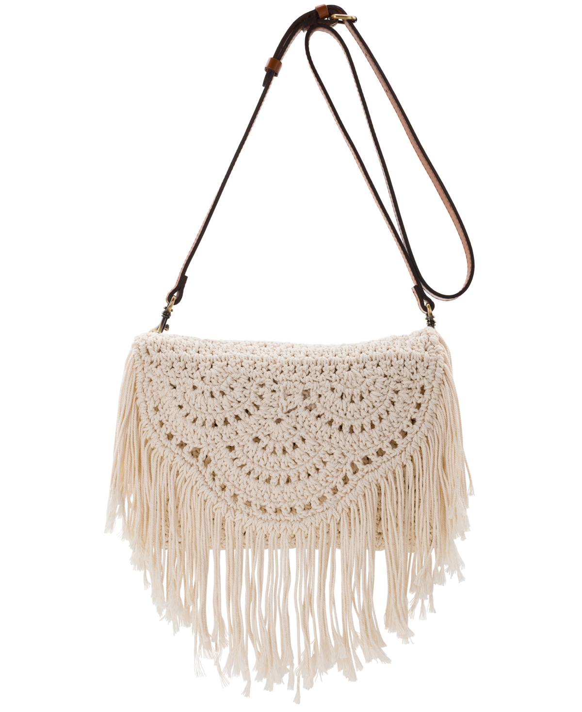 Click here for Patricia Nash Cannara Small Crocheted Crossbody Ba... prices