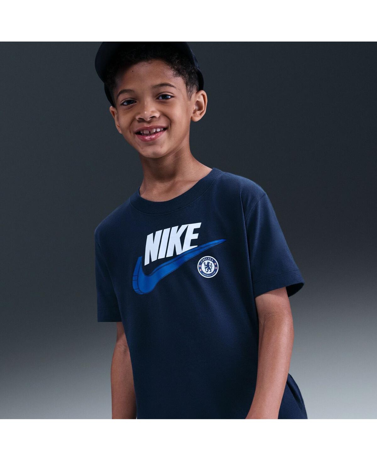 Click here for Nike Big Boys and Girls Navy Chelsea Club T-Shirt... prices