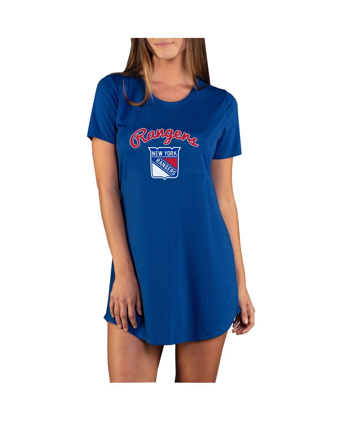 Click here for Concepts Sport Womens Royal New York Rangers Marat... prices