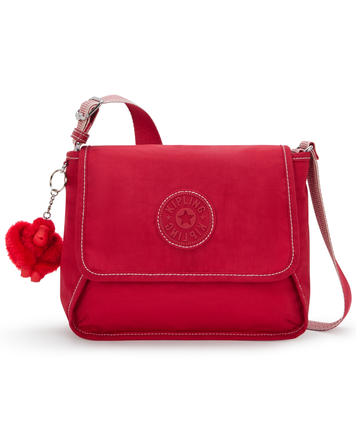 Click here for Kipling Dalmya Small Crossbody Bag - Ruby Red prices