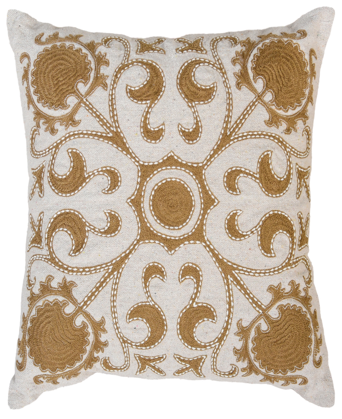 Click here for Rizzy Home Emma Cotton Decorative Pillow  18 x 18... prices