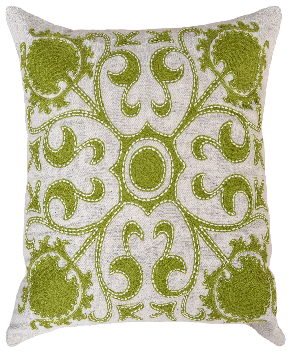 Click here for Rizzy Home Emma Cotton Decorative Pillow  18 x 18... prices