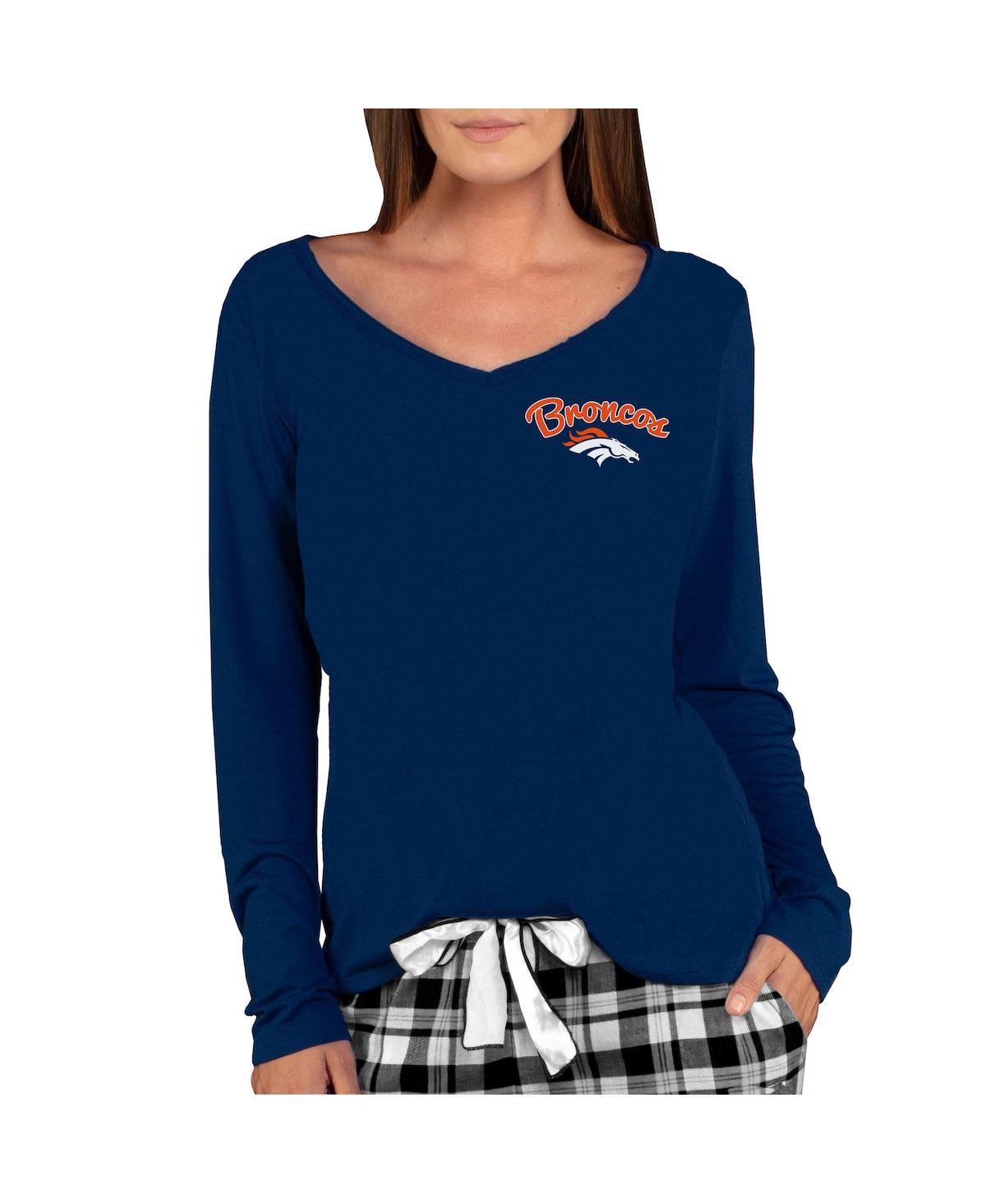 Click here for Concepts Sport Womens Navy Denver Broncos Marathon... prices
