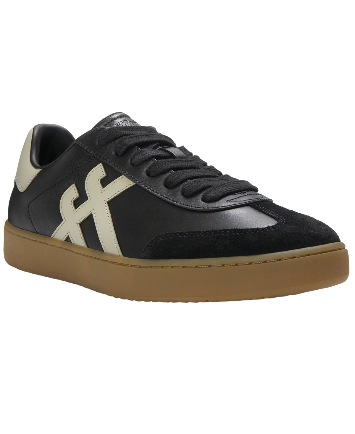 Click here for FitFlop Mens The Dash Round-Toe Sneakers - Black prices