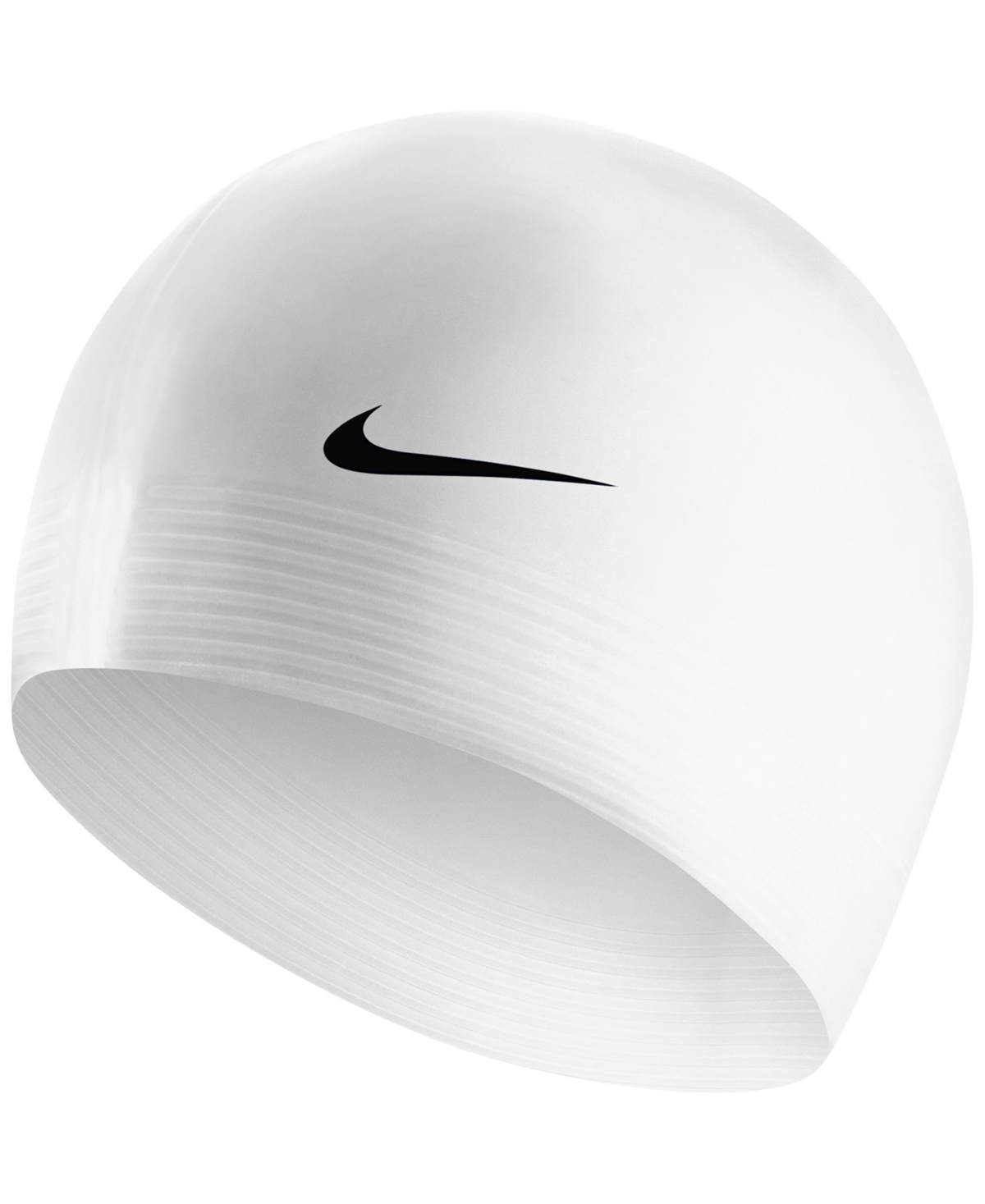 Click here for Nike Solid Latex Swim Cap - White prices