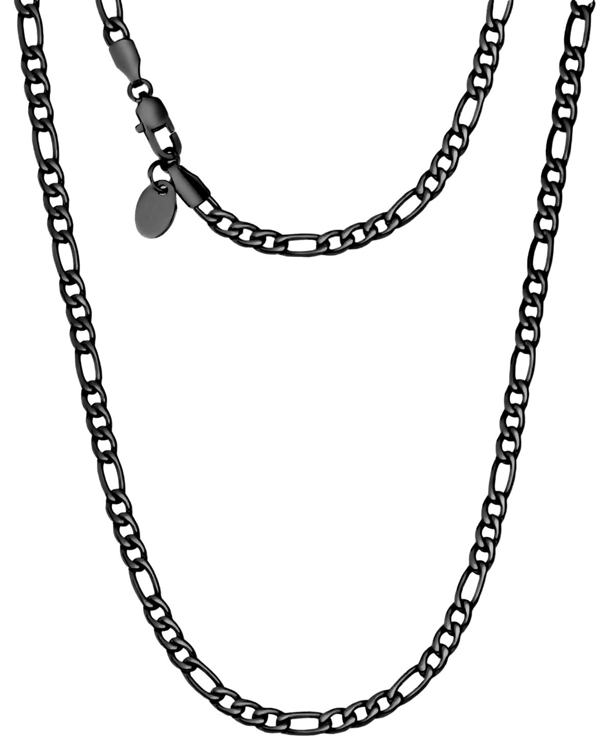 Click here for Rhona Sutton Mens Black Plated Stainless Steel Fig... prices