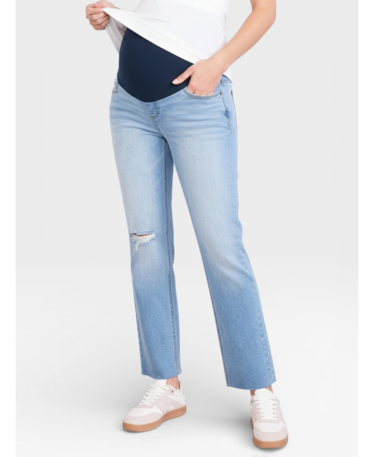 Click here for Womens Secret Fit Over the Belly Slim Straight Leg... prices