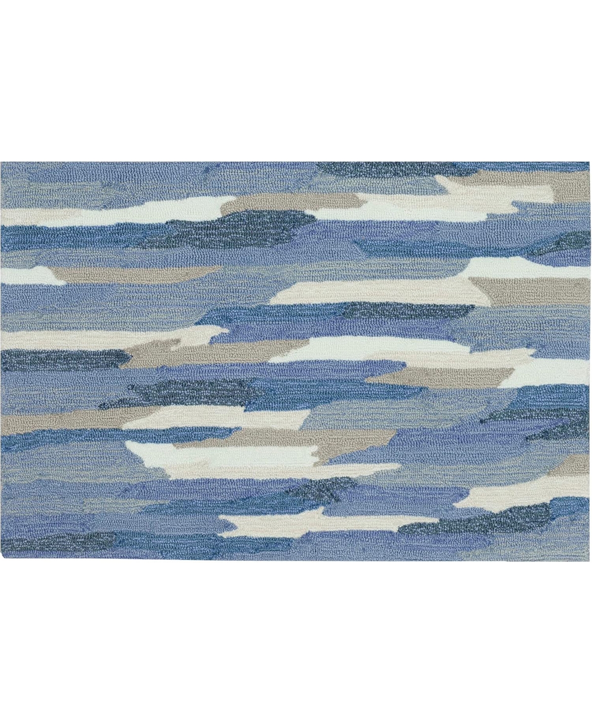 Click here for Liora Manne Capri Cloud 18x26 Area Rug - Denim prices