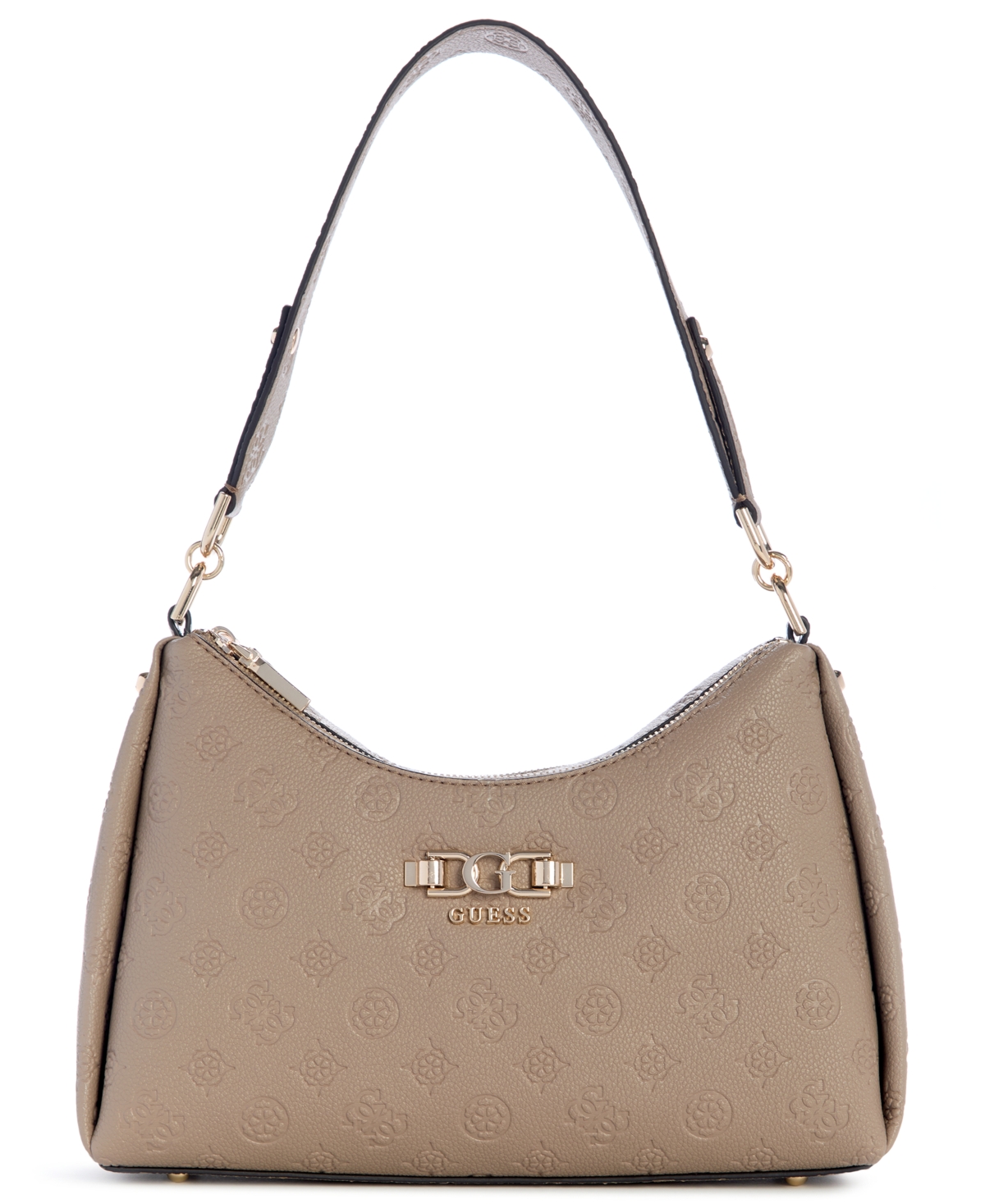 Click here for Guess Anise Convertible Small Shoulder Bag - Dark... prices