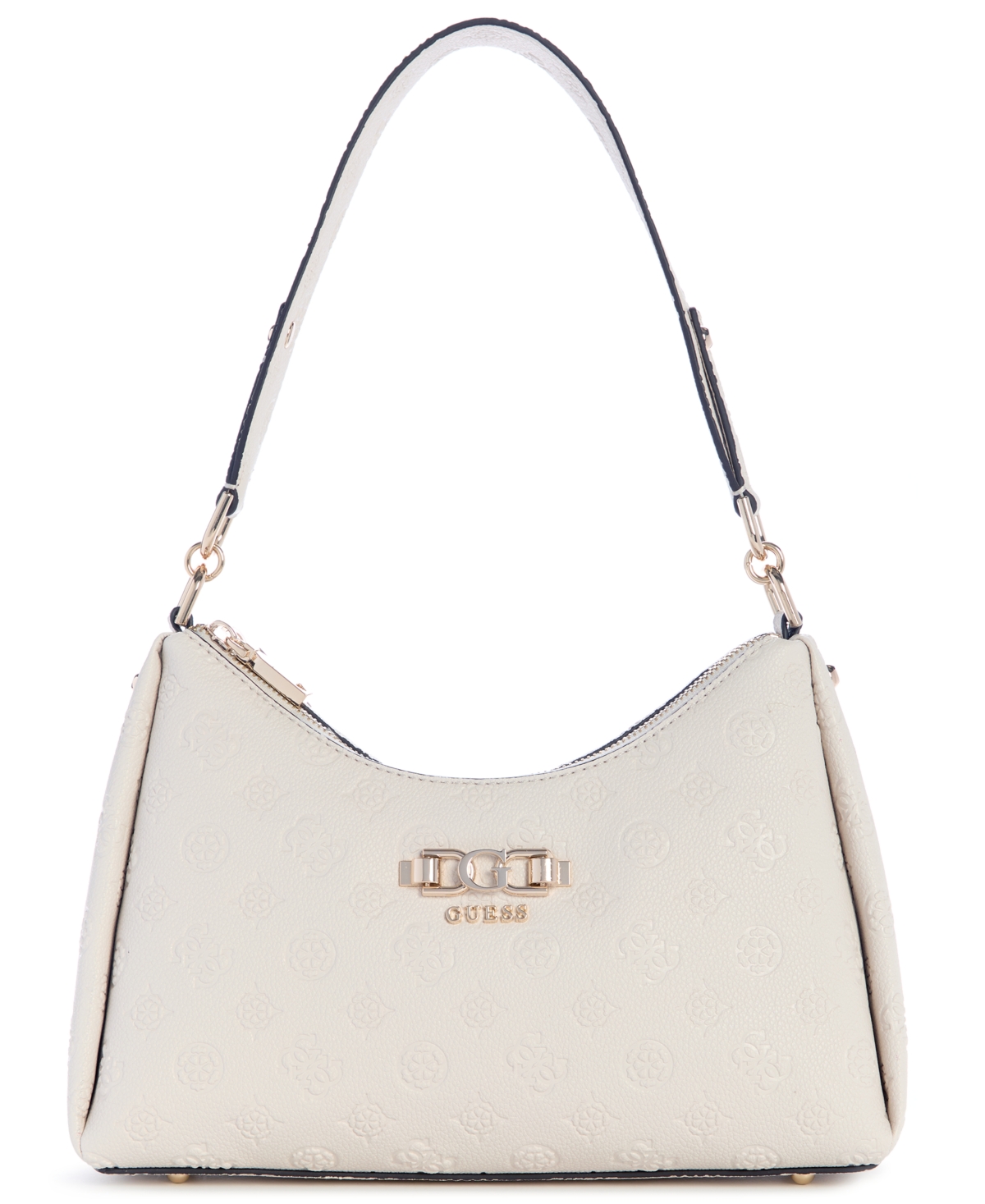 Click here for Guess Anise Convertible Small Shoulder Bag - Stone... prices