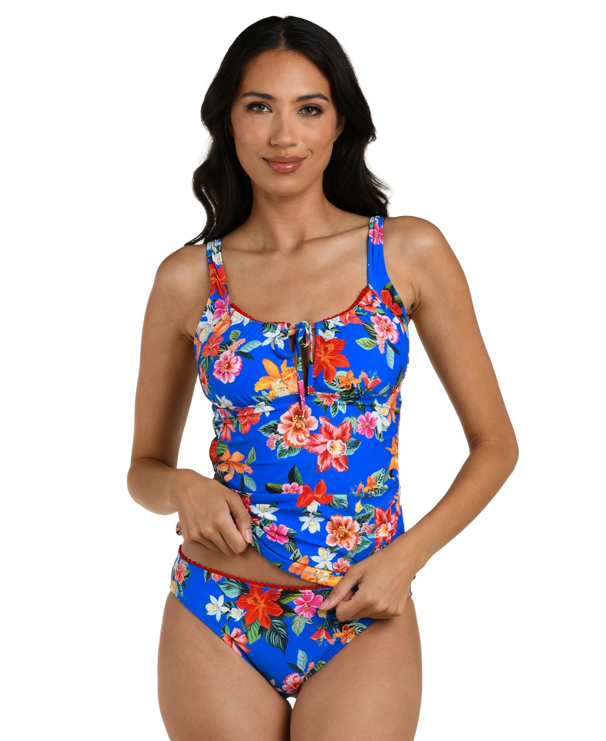 Click here for La Blanca Womens Modern Oasis Scoop Neck Tankini T... prices