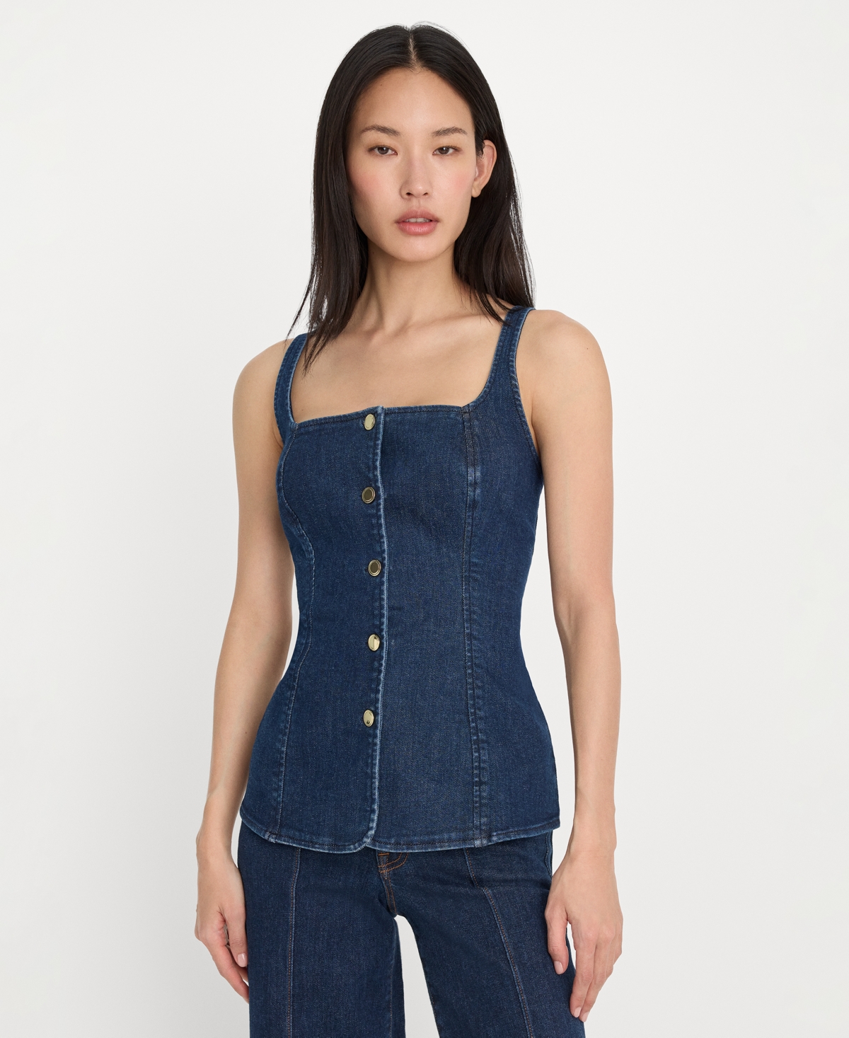 Click here for Good American Womens Sleeveless Top  Regular & Plu... prices