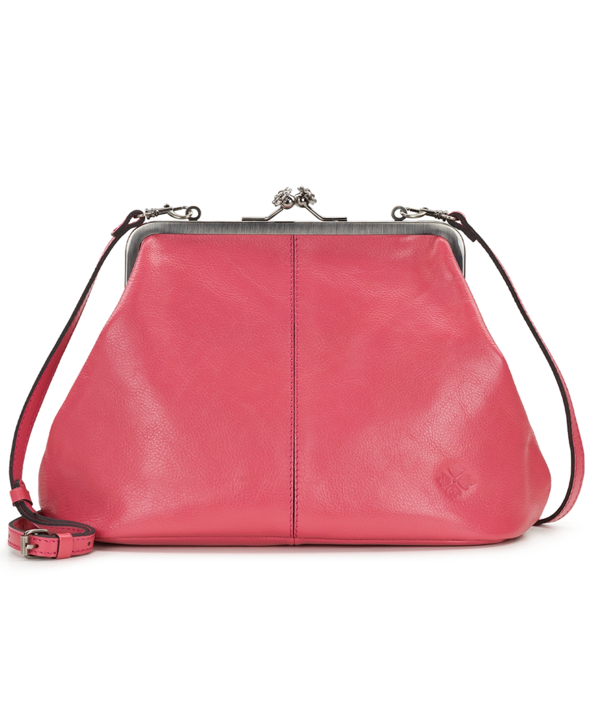 Click here for Patricia Nash Medium Sofia Kisslock Leather Bag -... prices