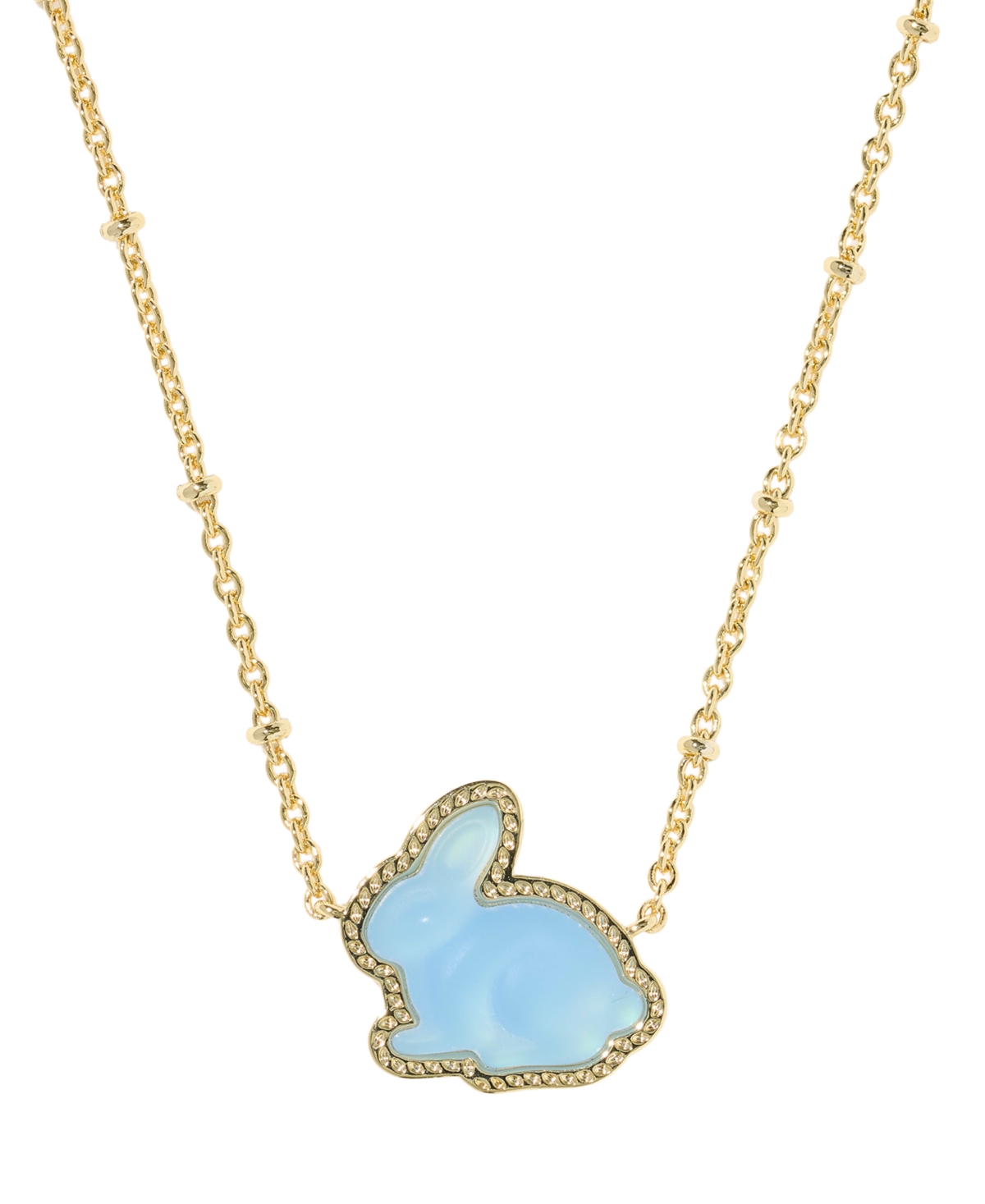Click here for Kendra Scott Gold-Tone Over Bunny Short Pendant Ne... prices