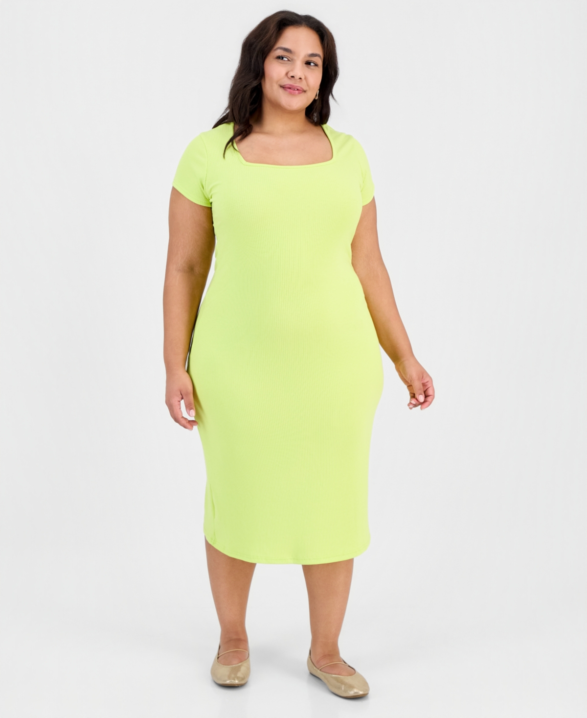Click here for Full Circle Trends Trendy Plus Short-Sleeve Square... prices
