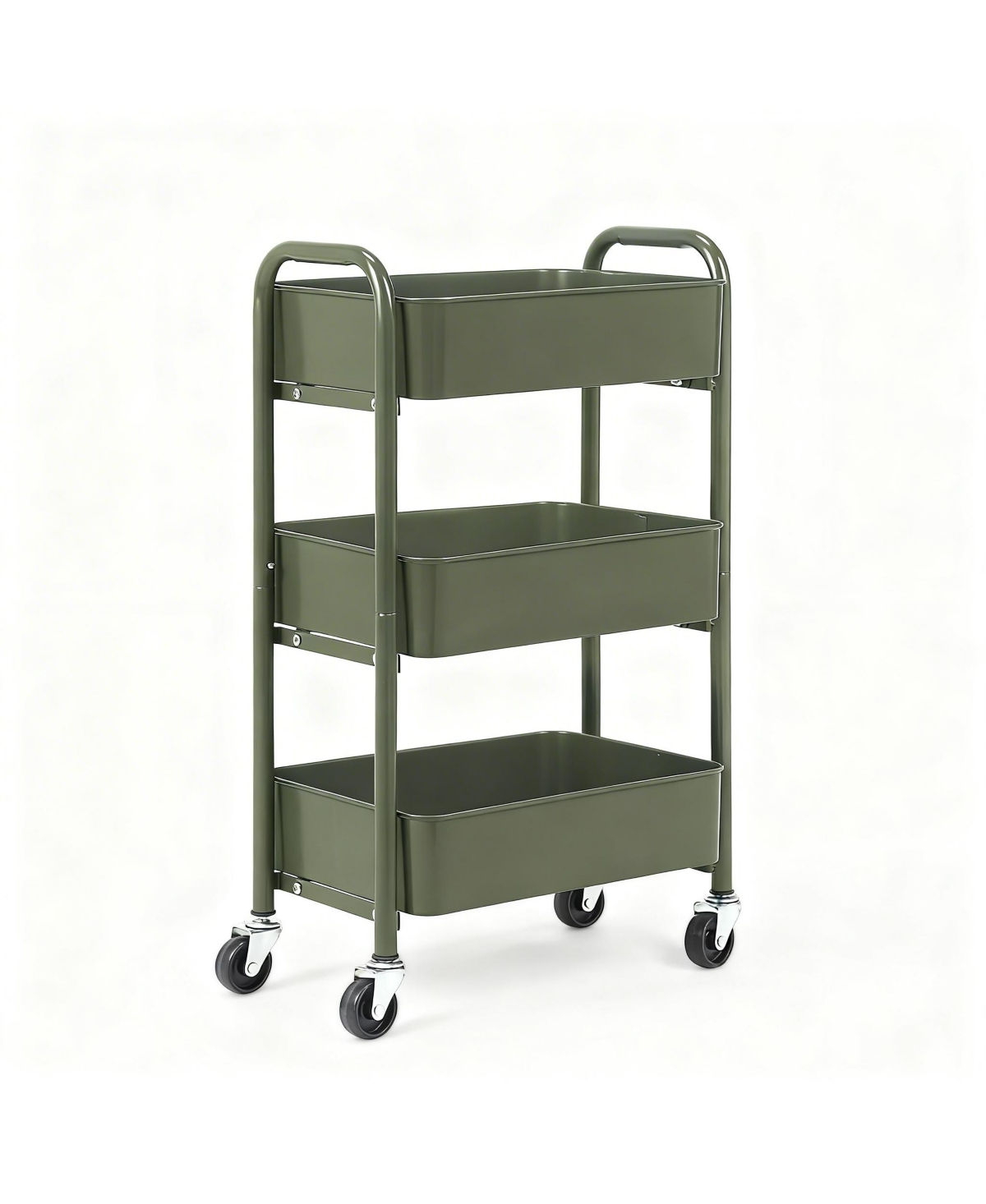 Click here for Yigii 3-Tier Compact Rolling Storage Cart - Under... prices