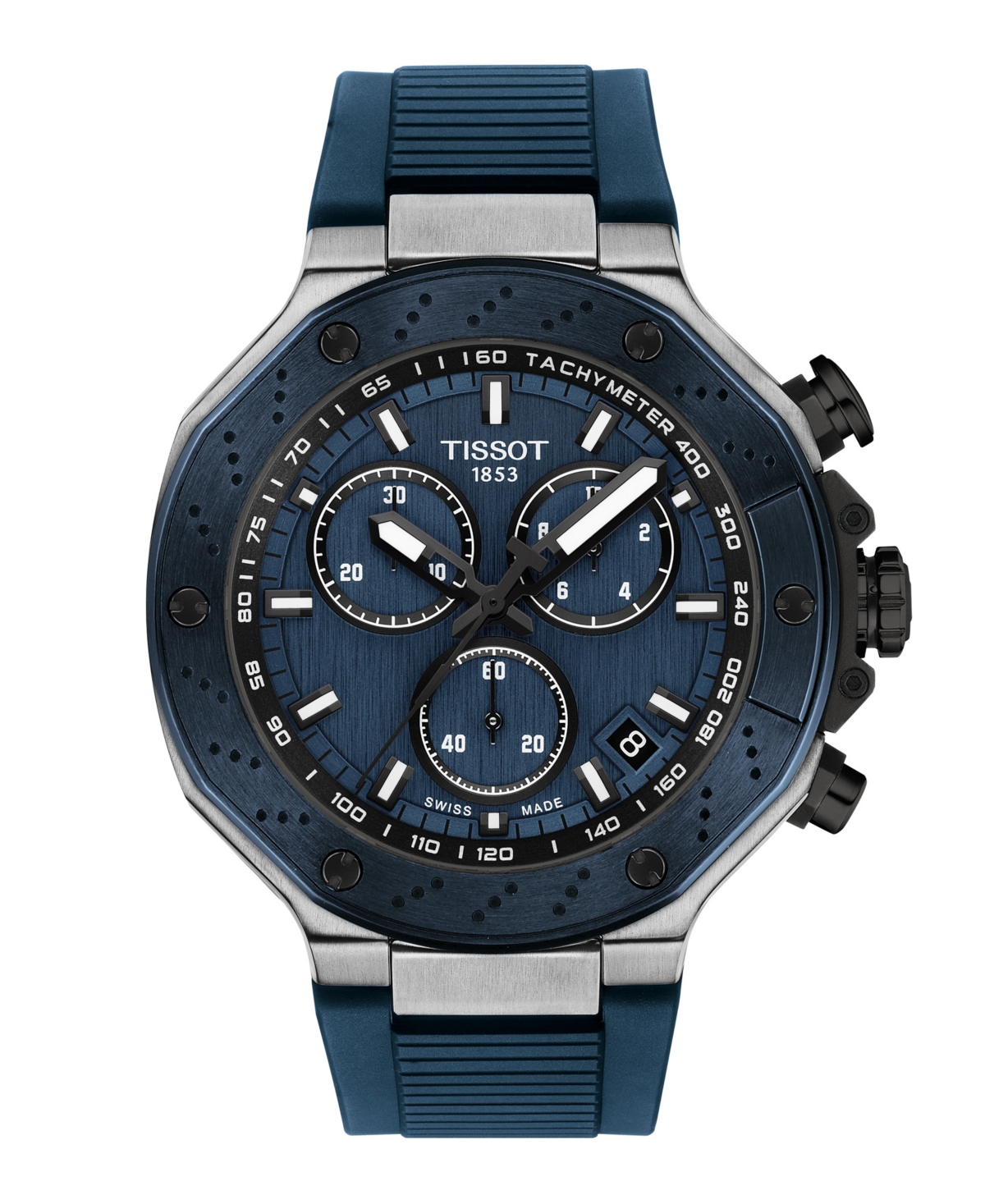 Click here for Tissot Mens T-Race Quartz Chronograph Stainless St... prices