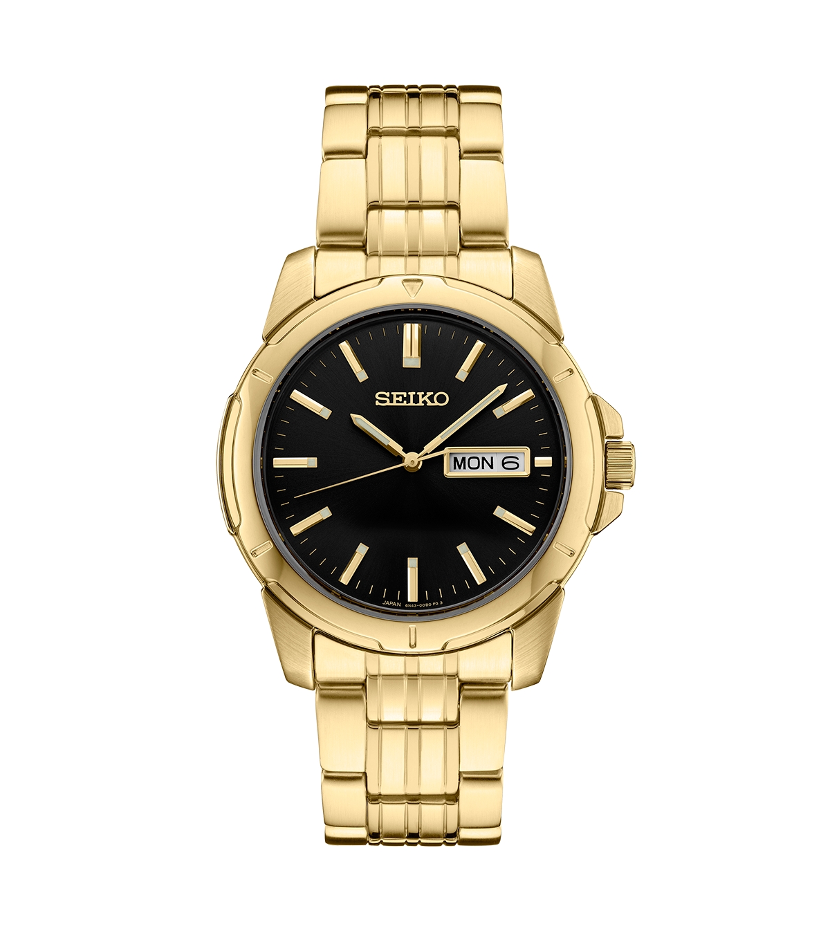 Click here for Seiko Mens Gold Stainless Steel Dial Bracelet Watc... prices