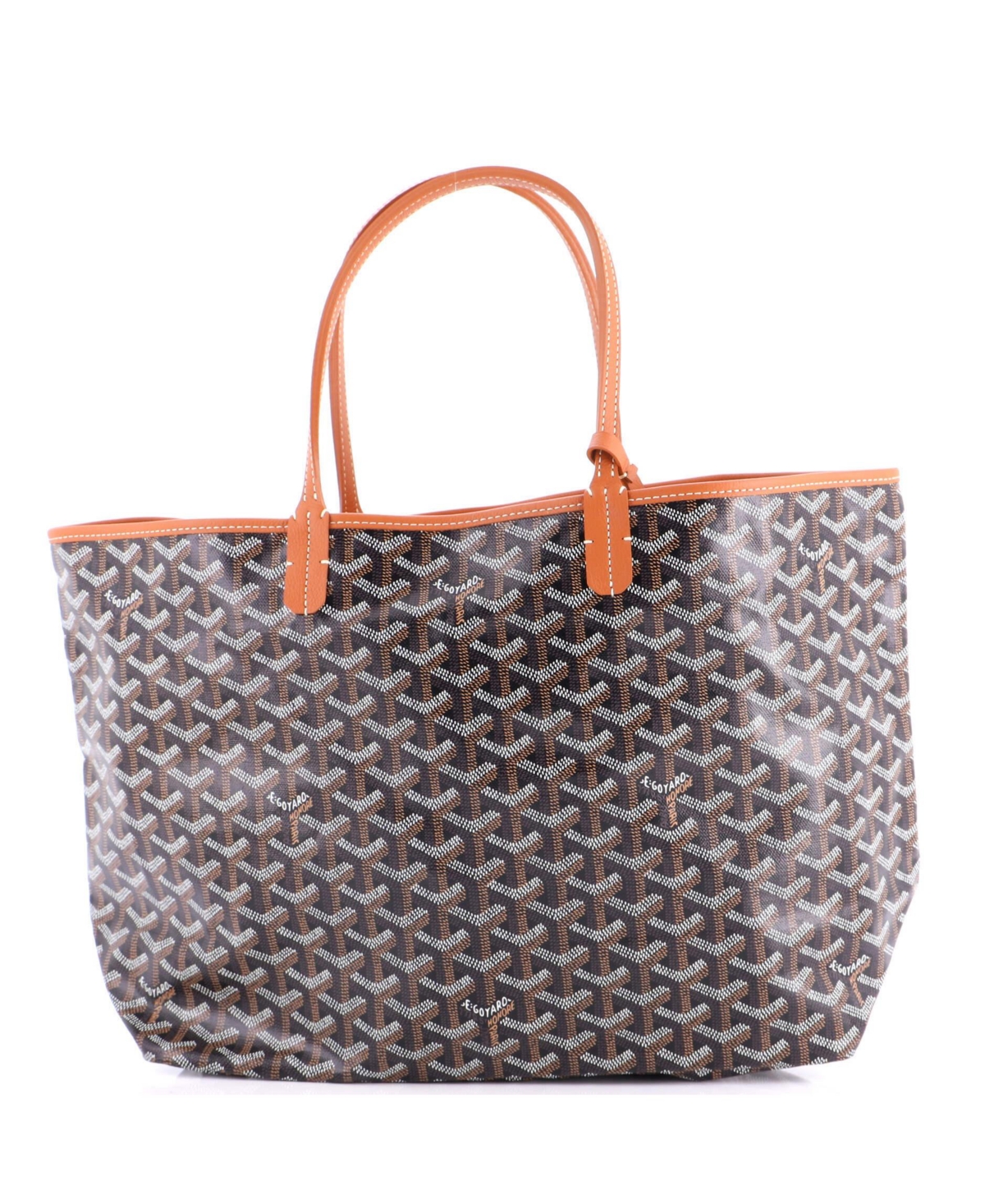 Click here for Pre-Owned Goyard Pm Saint Louis Tote Coated Canvas... prices