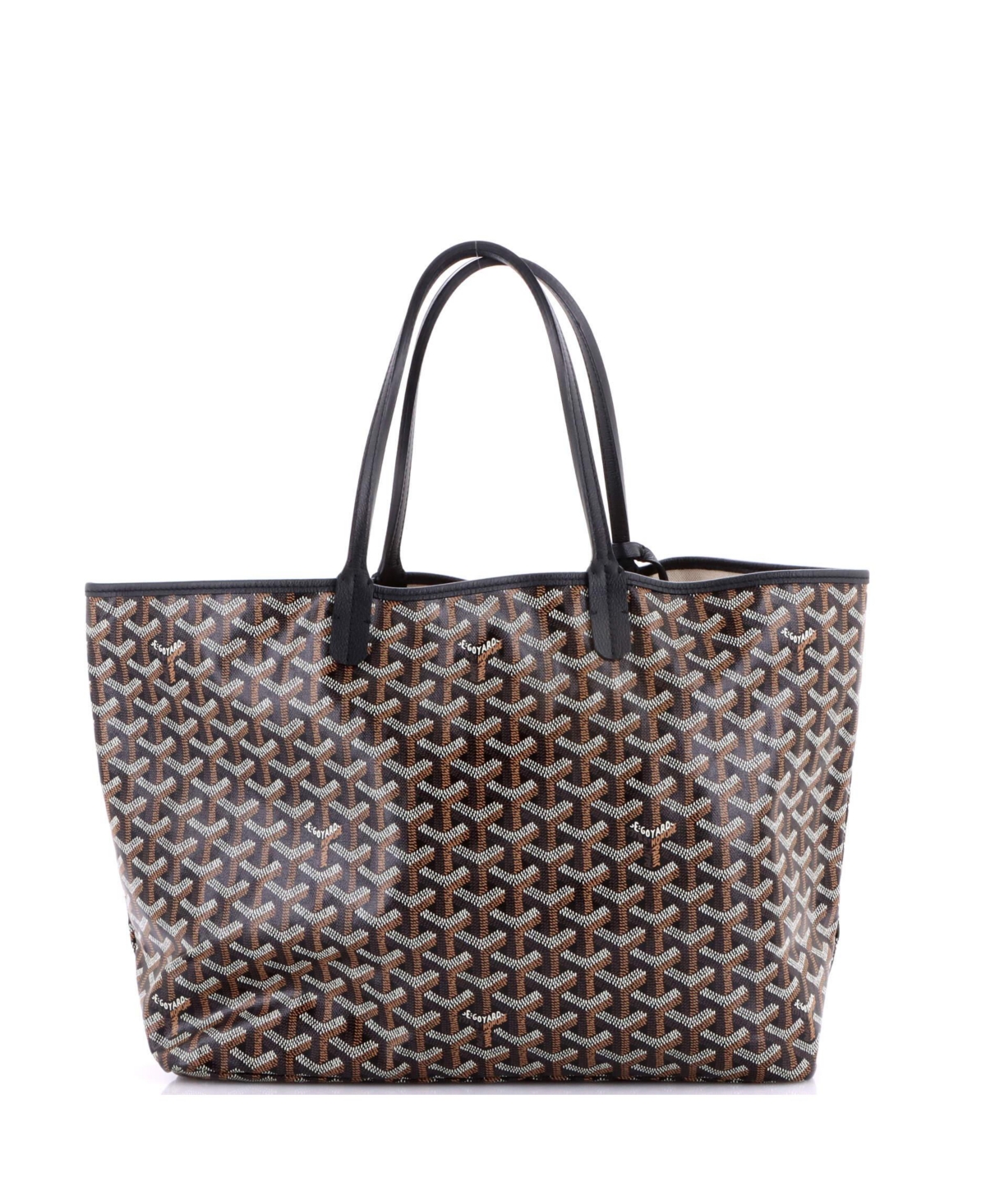 Click here for Pre-Owned Goyard Pm Saint Louis Tote Coated Canvas... prices