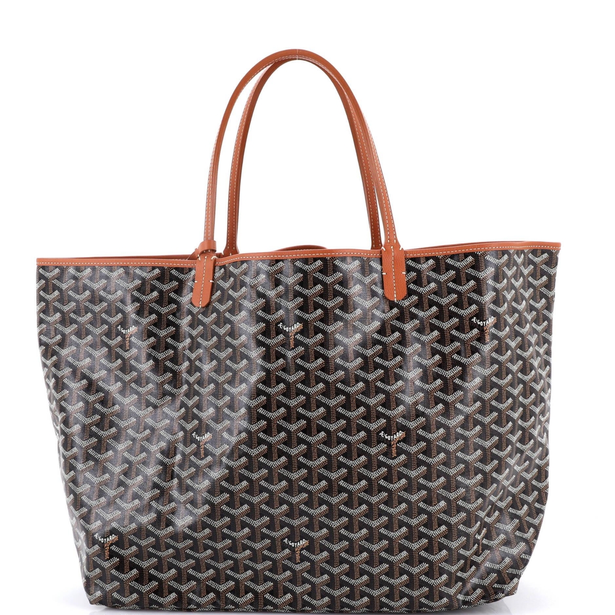 Click here for Pre-Owned Goyard Gm Saint Louis Tote Coated Canvas... prices