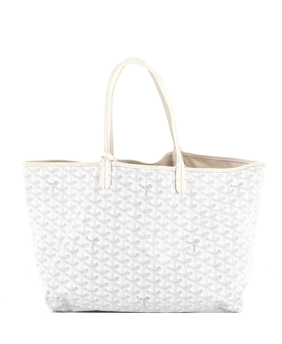 Click here for Pre-Owned Goyard Pm Saint Louis Tote Coated Canvas... prices