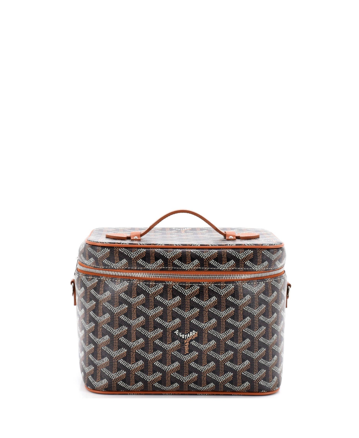Click here for Pre-Owned Goyard Muse Vanity Case Coated Canvas -... prices