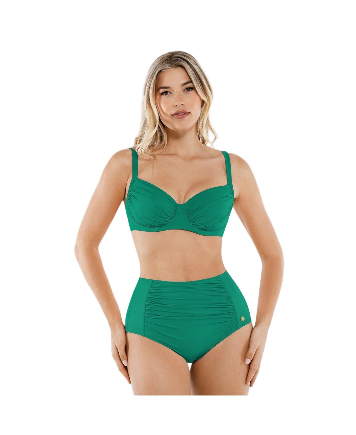 Click here for Popilush Womens Shapewear Ruched Tummy Control Bik... prices