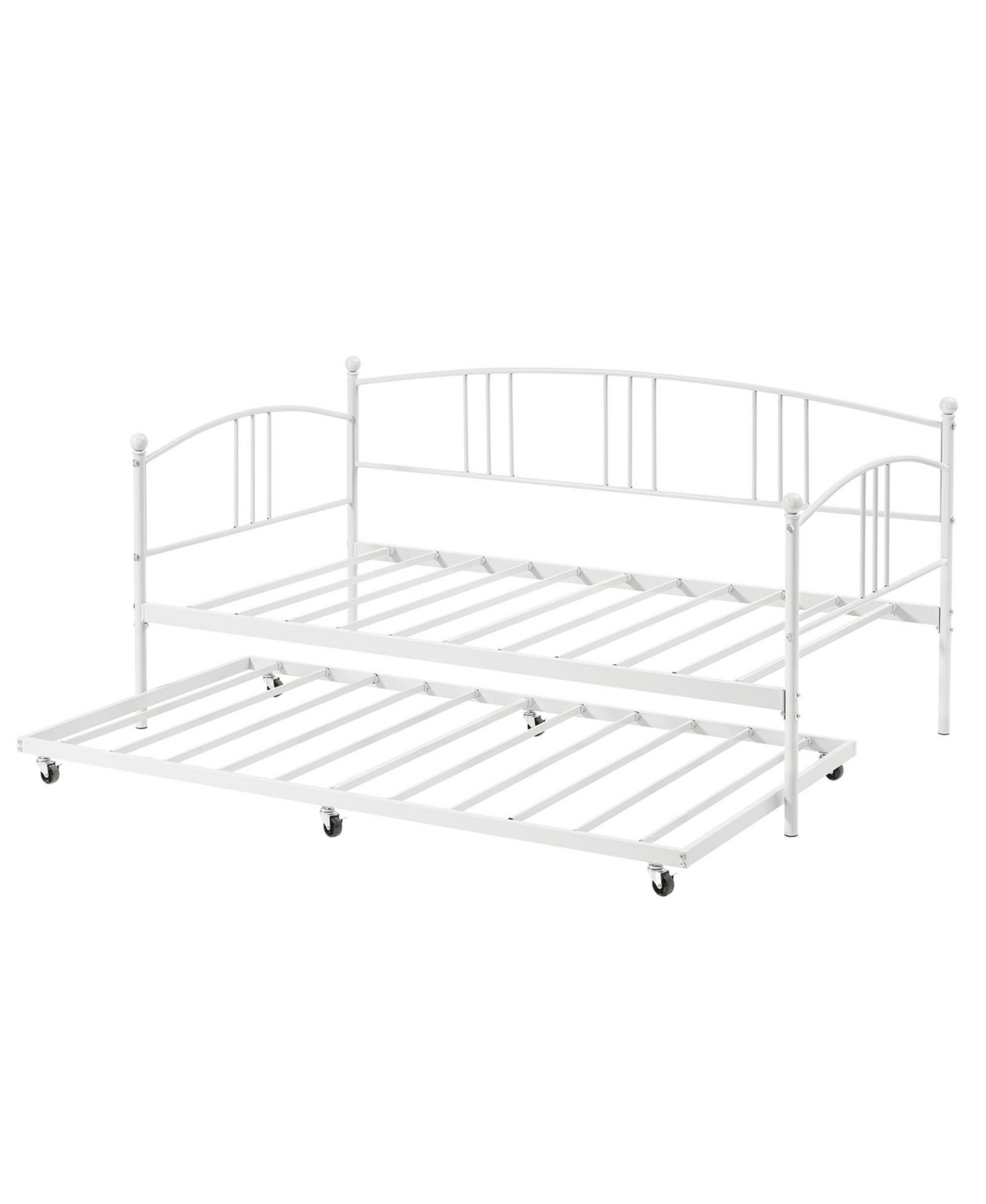 Click here for gaomon Daybed with Trundle Twin Arched Headboard M... prices