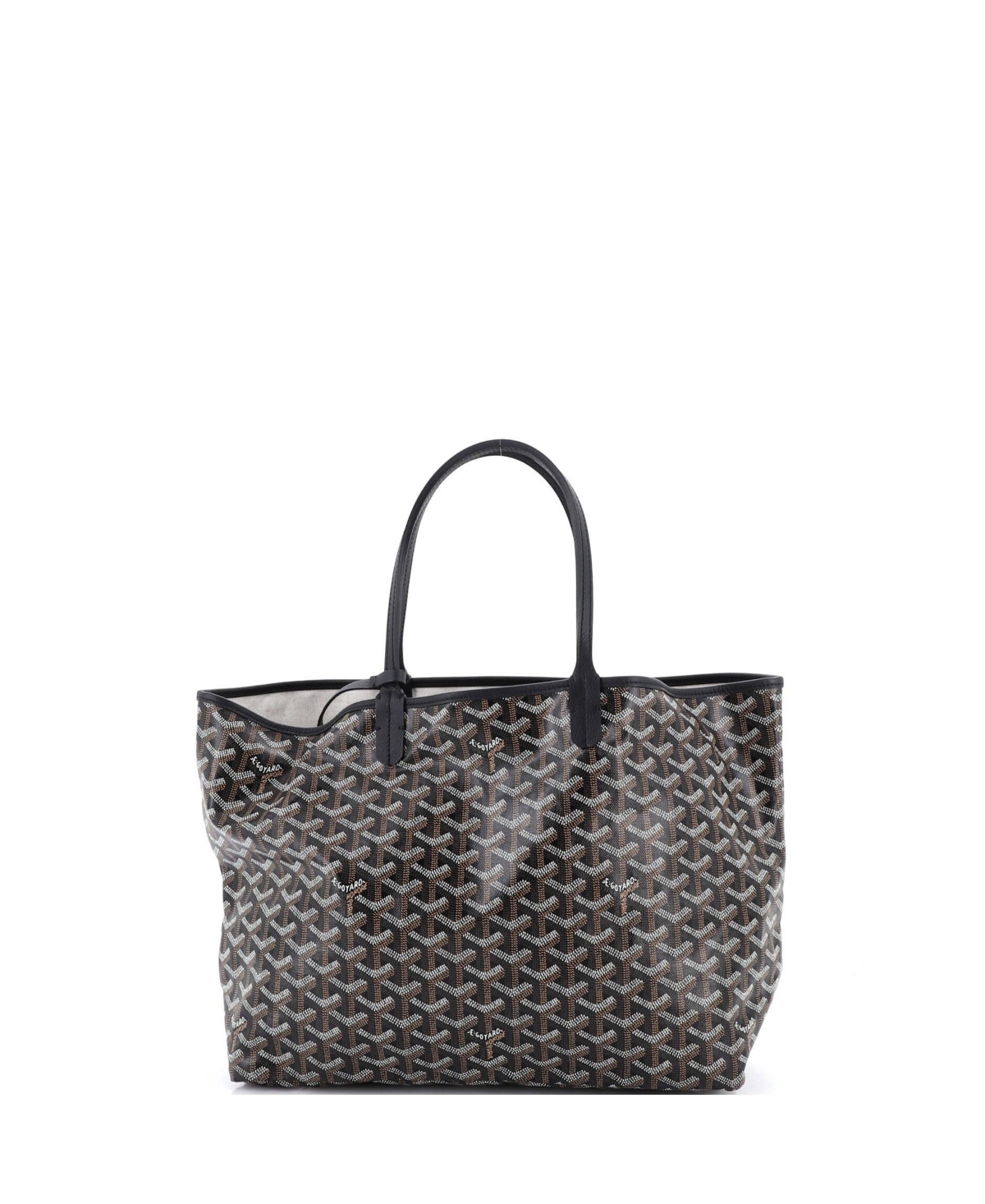 Click here for Pre-Owned Goyard Pm Saint Louis Tote Coated Canvas... prices