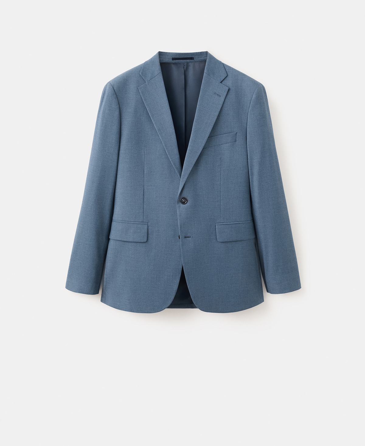 Click here for Mango Mens Milan Slim-Fit Suit Blazer - Indigo Blu... prices