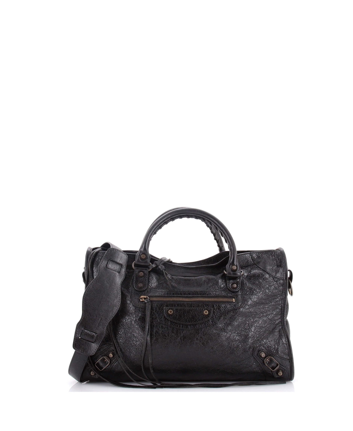 Click here for Pre-Owned Balenciaga Medium City Classic Studs Bag... prices