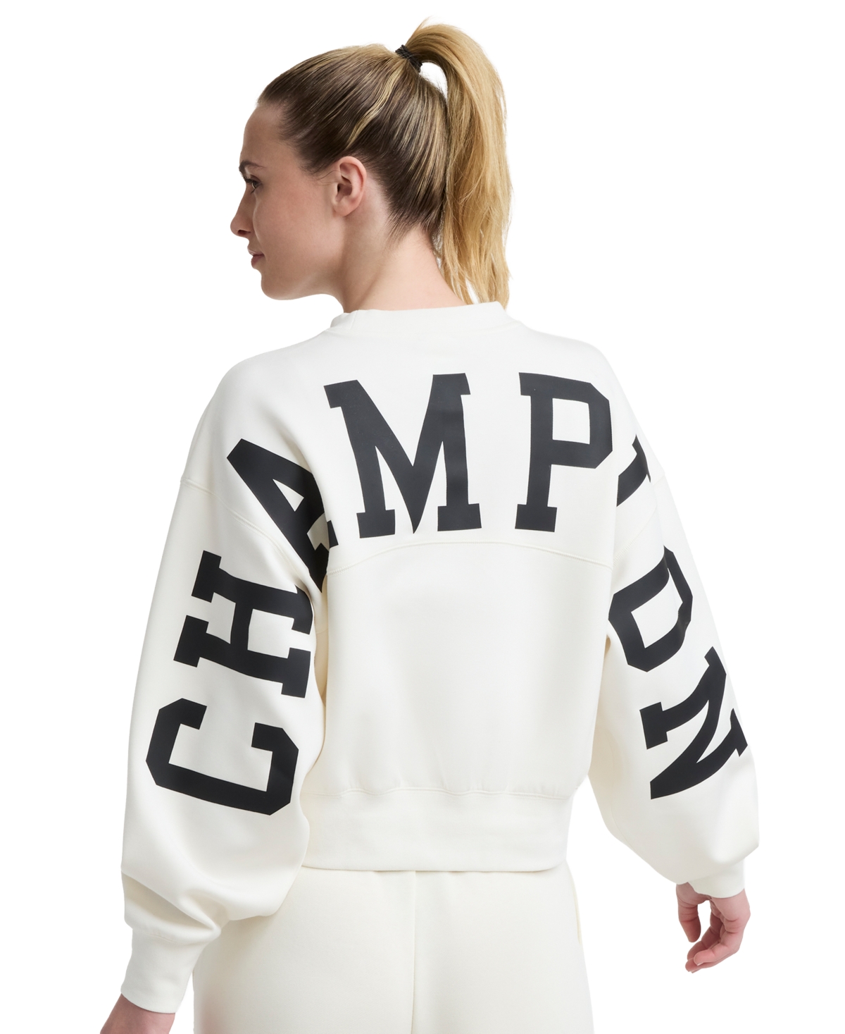 Click here for Champion Womens Endzone Loose Fit Crewneck Top - U... prices