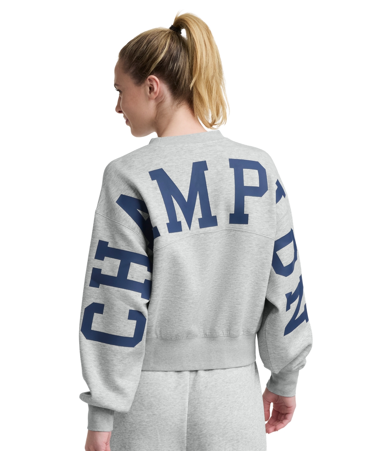Click here for Champion Womens Endzone Loose Fit Crewneck Top - O... prices