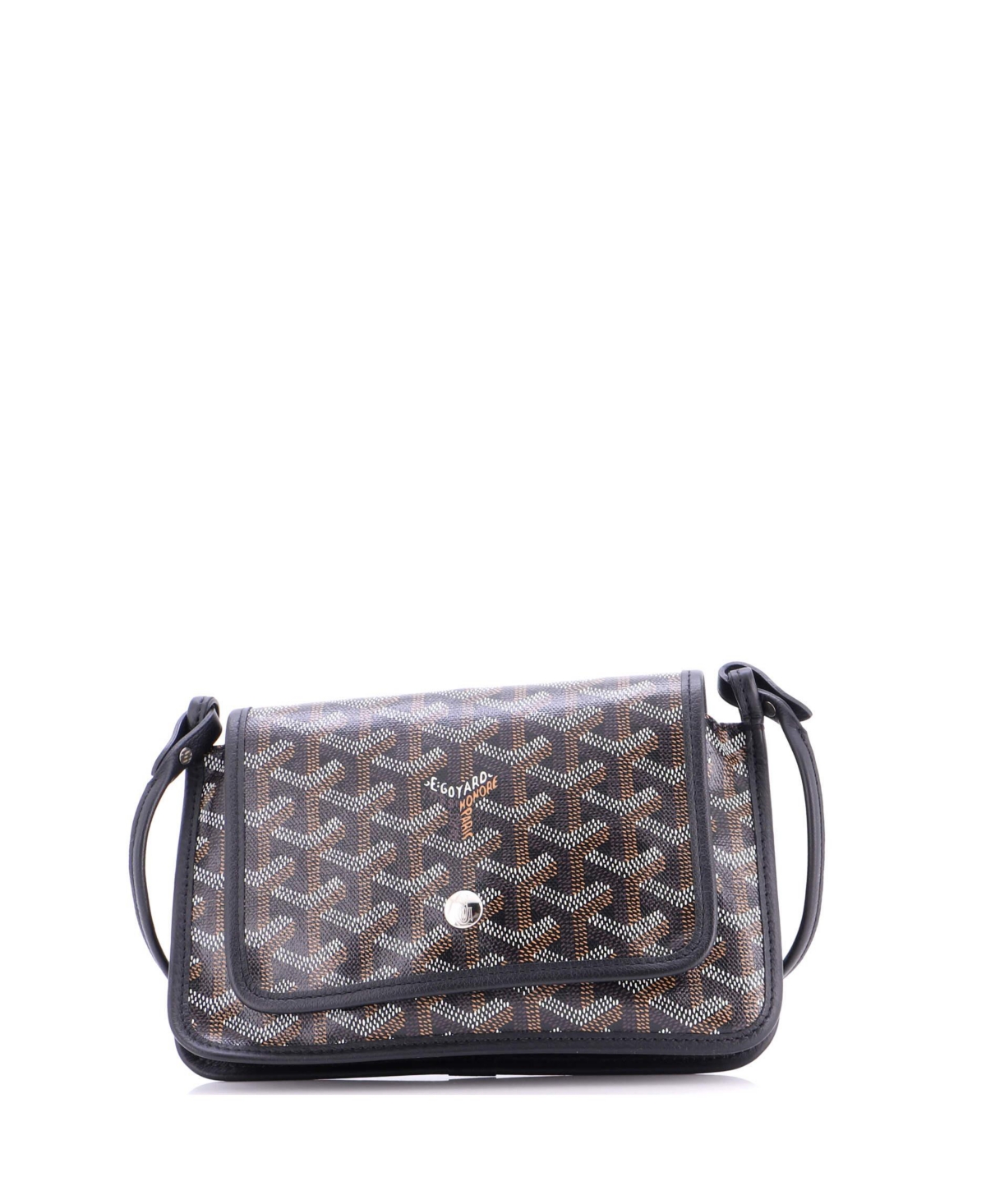 Click here for Pre-Owned Goyard Plumet Clutch Wallet Coated Canva... prices