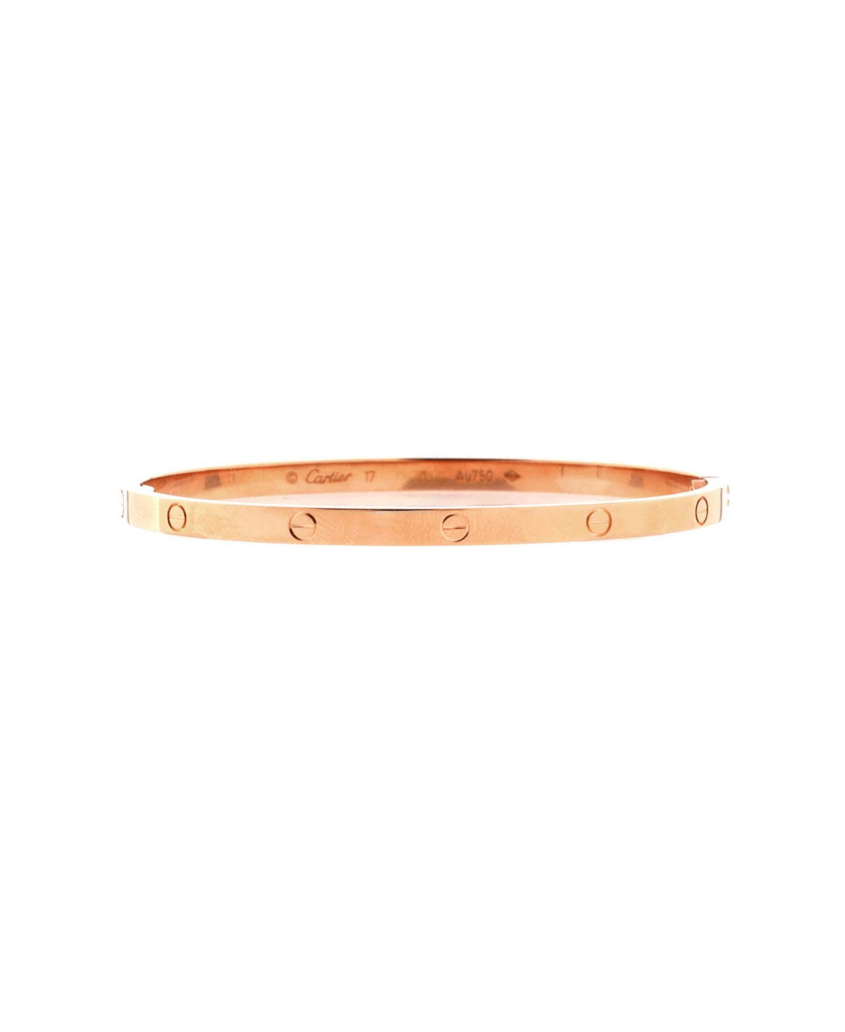 Click here for Pre-Owned Cartier Love Bracelet - 18k rose gold prices