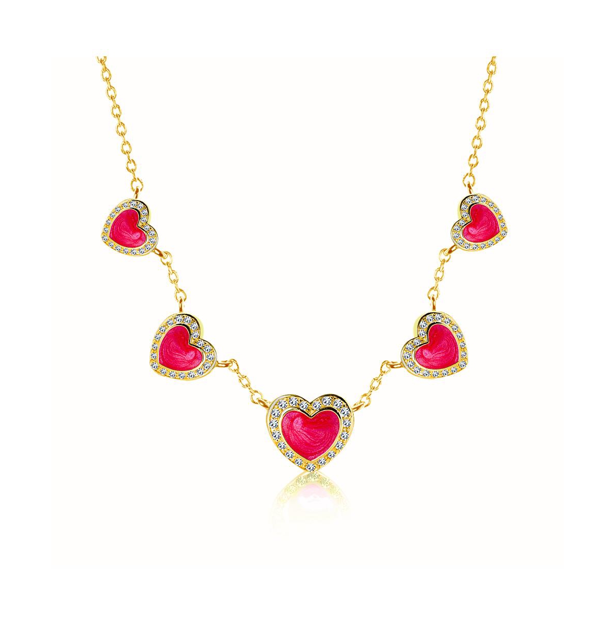 Click here for Chanteur Girls 18K Hypoallergenic Heart Pendant Ne... prices