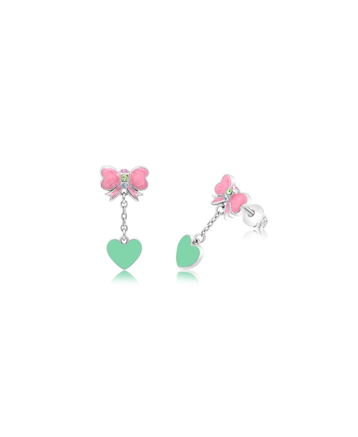 Click here for Chanteur Girls Heart Hypoallergenic Earrings with... prices