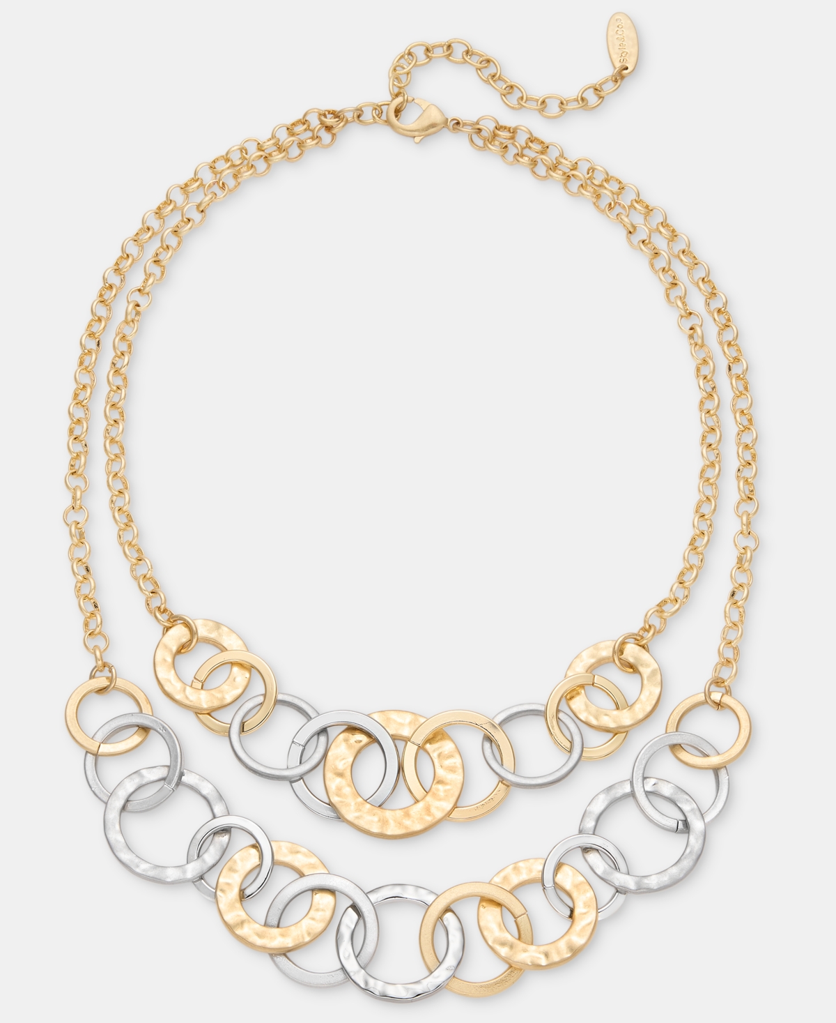Click here for Style & Co Two-Tone Disc Two-Row Necklace  Macys E... prices