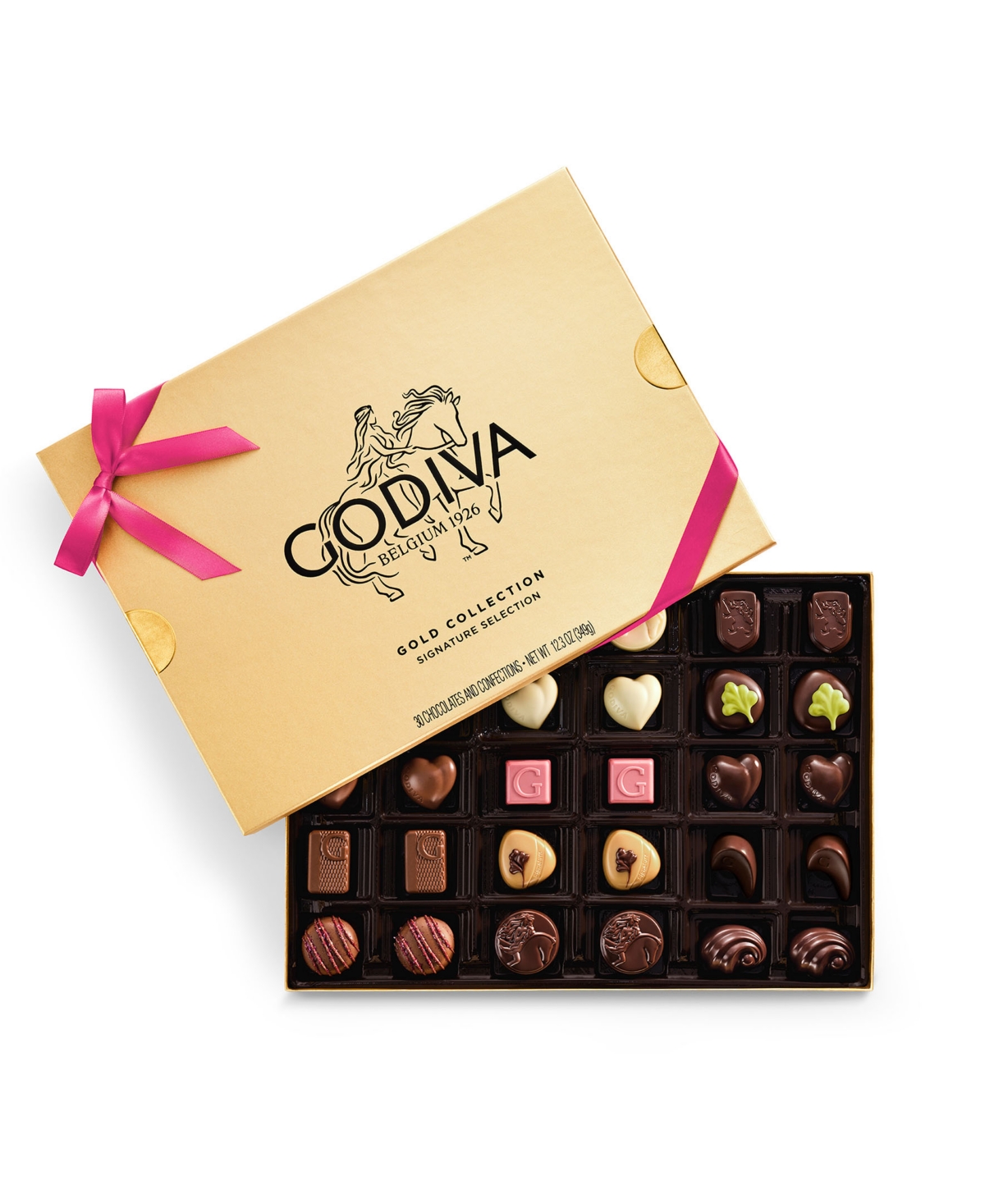 Click here for Godiva Assorted Chocolate Gold Gift Box with Azale... prices