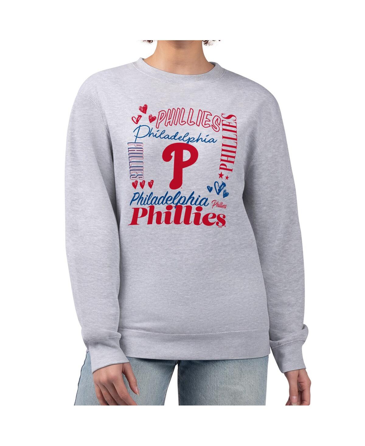 Click here for G-iii 4Her by Carl Banks Womens Heather Gray Phila... prices