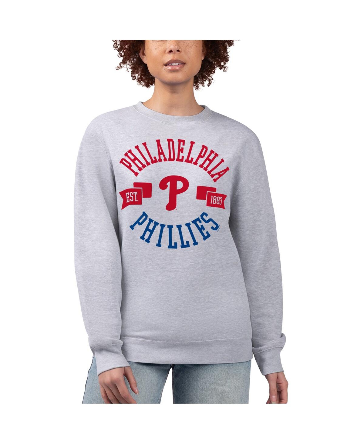 Click here for G-iii 4Her by Carl Banks Womens Heather Gray Phila... prices